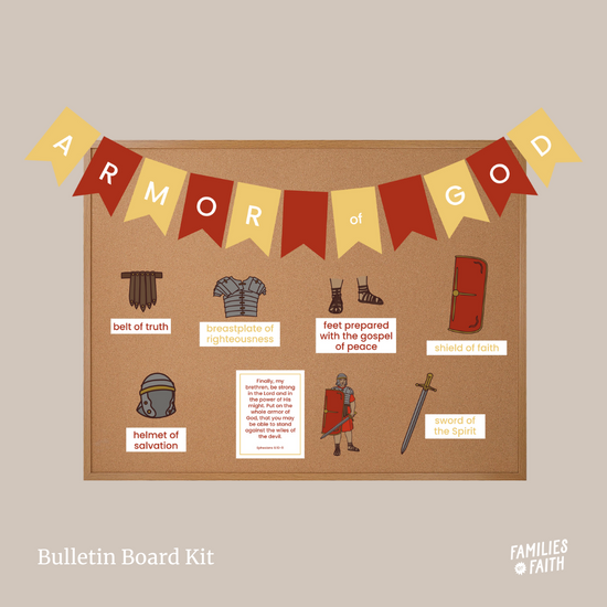 Armor of God Bulletin Board Kit – Families of Faith