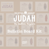 Kings of Judah Bulletin Board Kit – Families of Faith