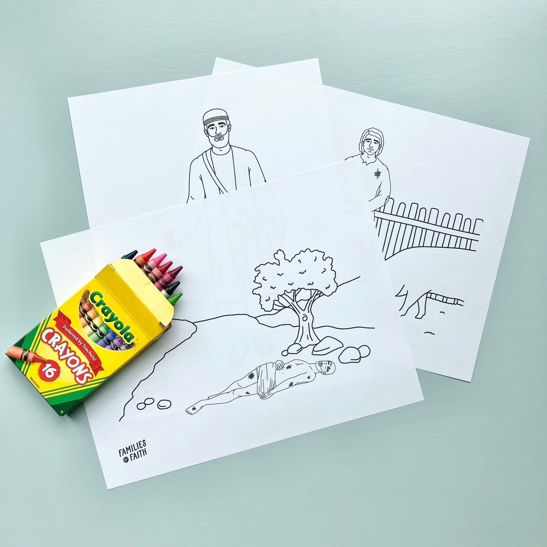 Parables of Jesus Coloring Pages – Families of Faith