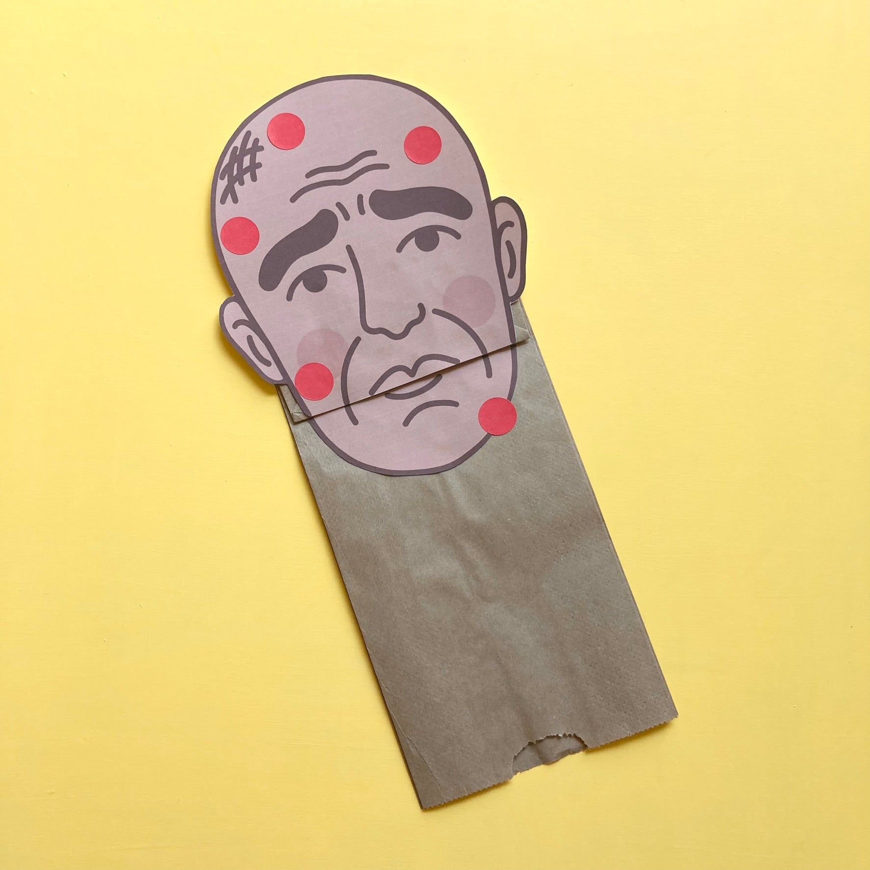 Job Paper Bag Puppet – Families of Faith