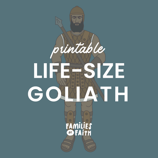 Life-Size Goliath Bible Figure – Families of Faith