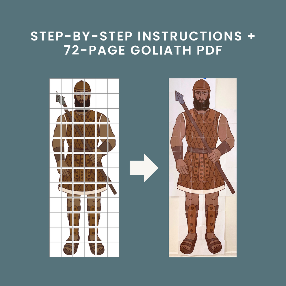 Life-Size Goliath Bible Figure – Families of Faith