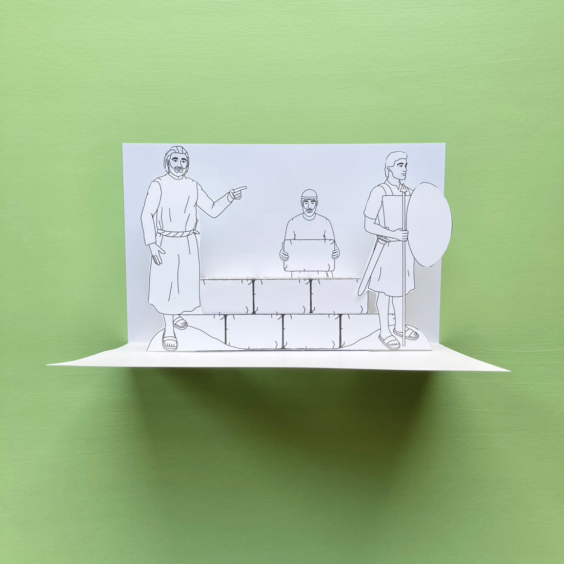 Rebuilding the Wall of Jerusalem Craft – Families of Faith
