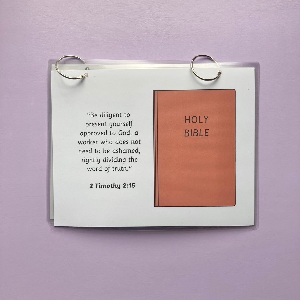 Parts of the Bible Flip Chart – Families of Faith