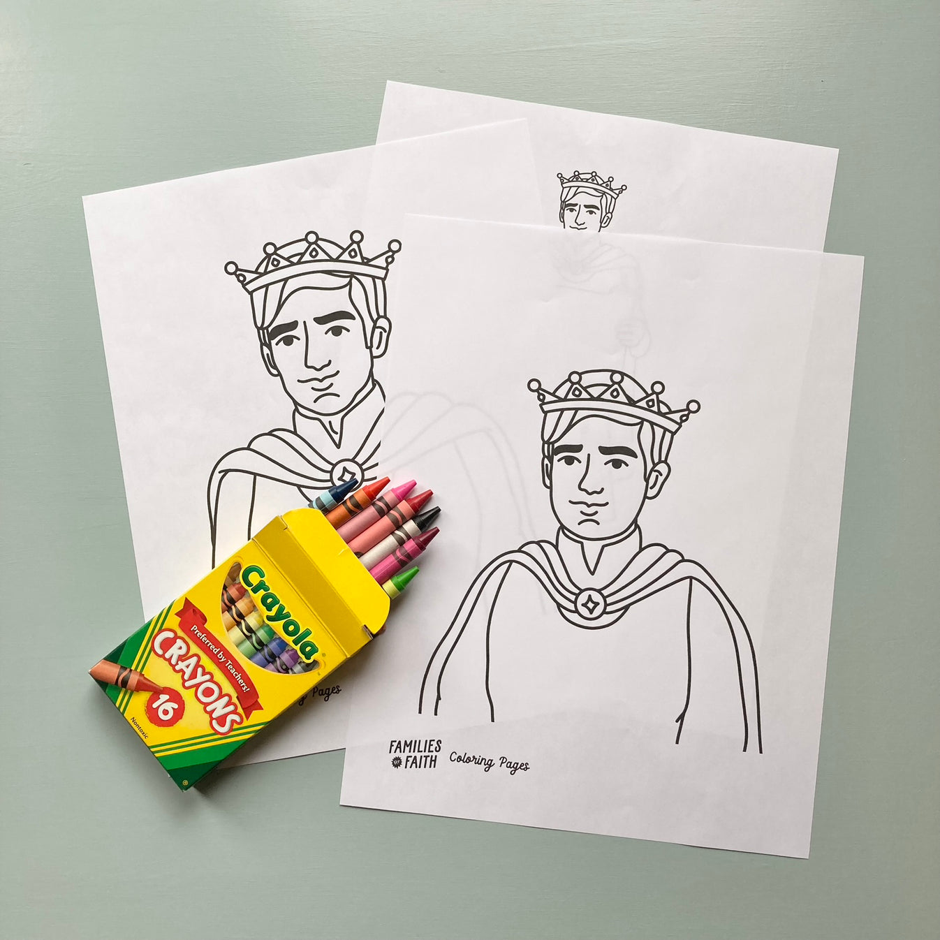 Life of Josiah Coloring Pages – Families of Faith